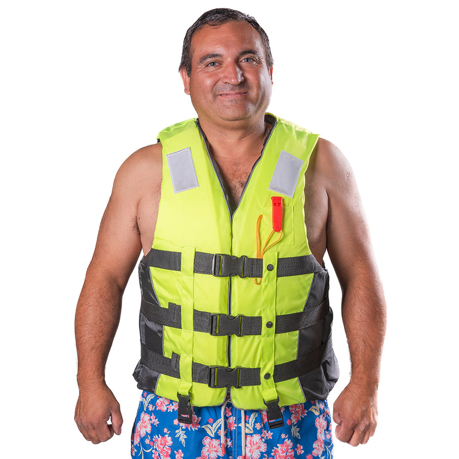 Salvavidas Deportivo Certificado Amarillo – Kayak Chile